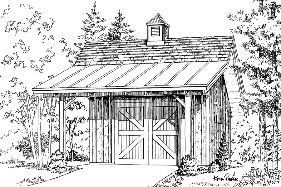 ATV Shed Project Plan | Southern Living House Plans